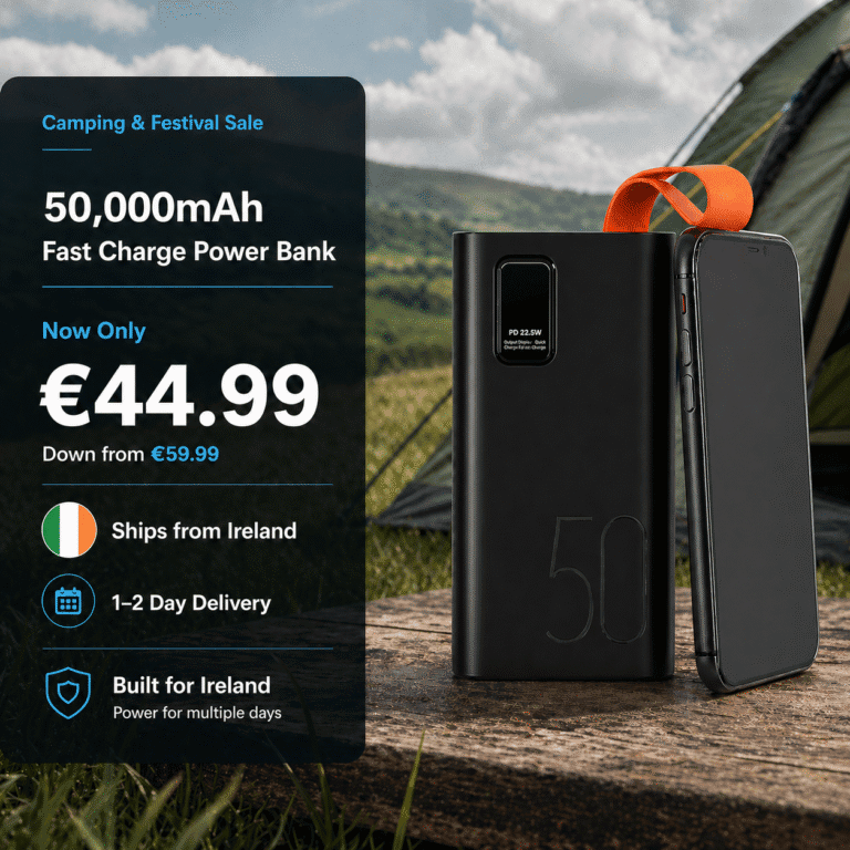 Power Banks Ireland | Irish Stock | Fast Shipping